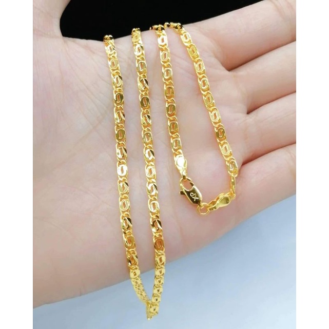 Necklace Xuping Bangkok gold for women & Men Necklace 18” inches ...