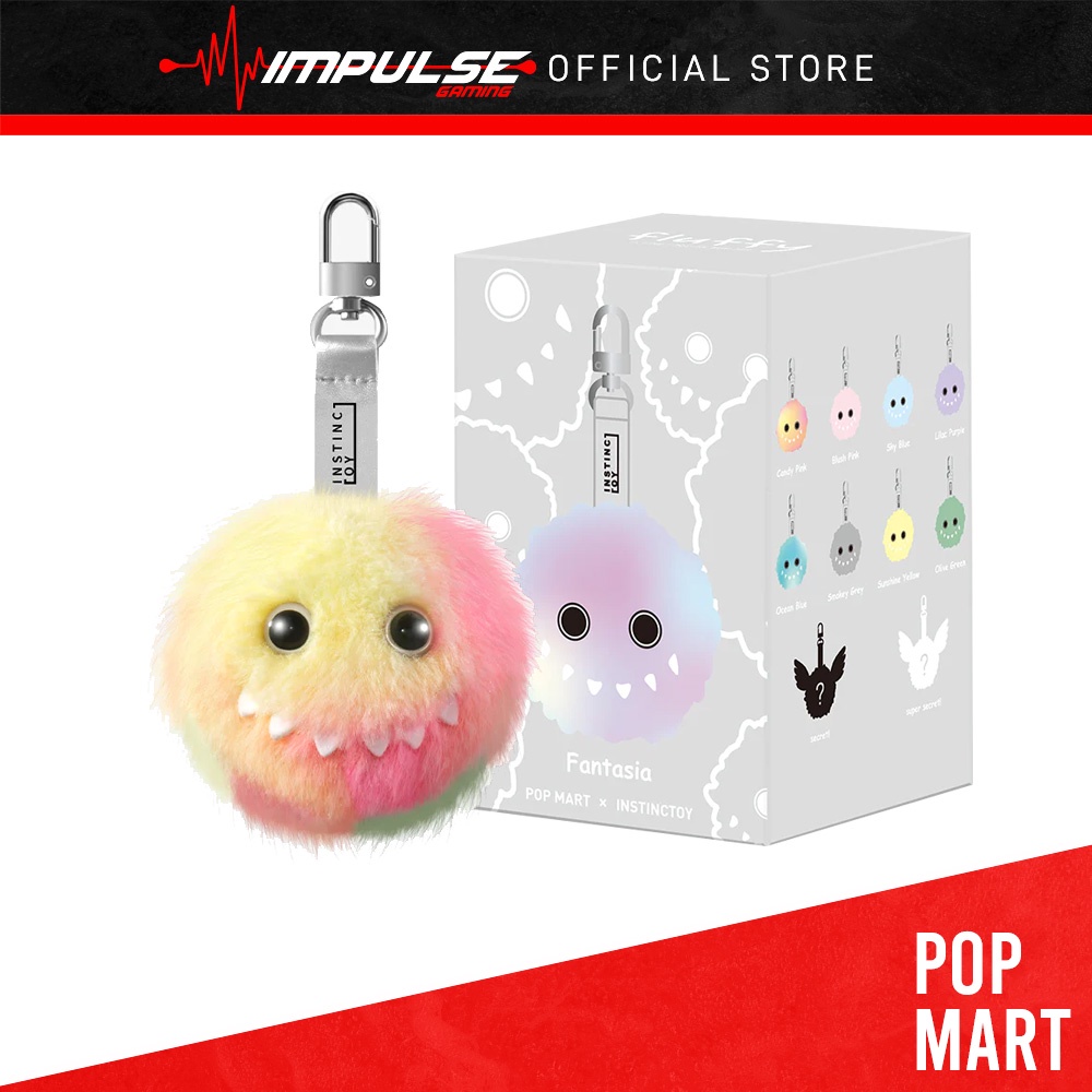 POP MART - Instinctoy Fluffy - Plush Pendant Series [Blind Box / Full ...