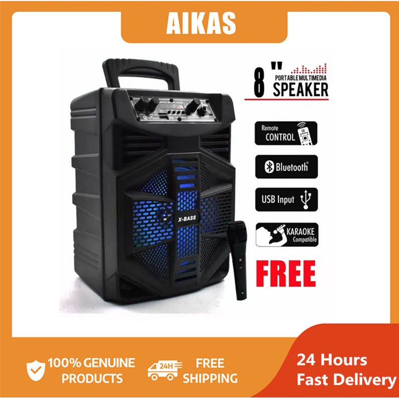 AIKAS 1090C 1090D Built-in 8.5 inch Speaker Karaoke Wireless Bluetooth ... AIKAS 1090C 1090D Built-in 8.5 inch Speaker Karaoke Wireless Bluetooth ...