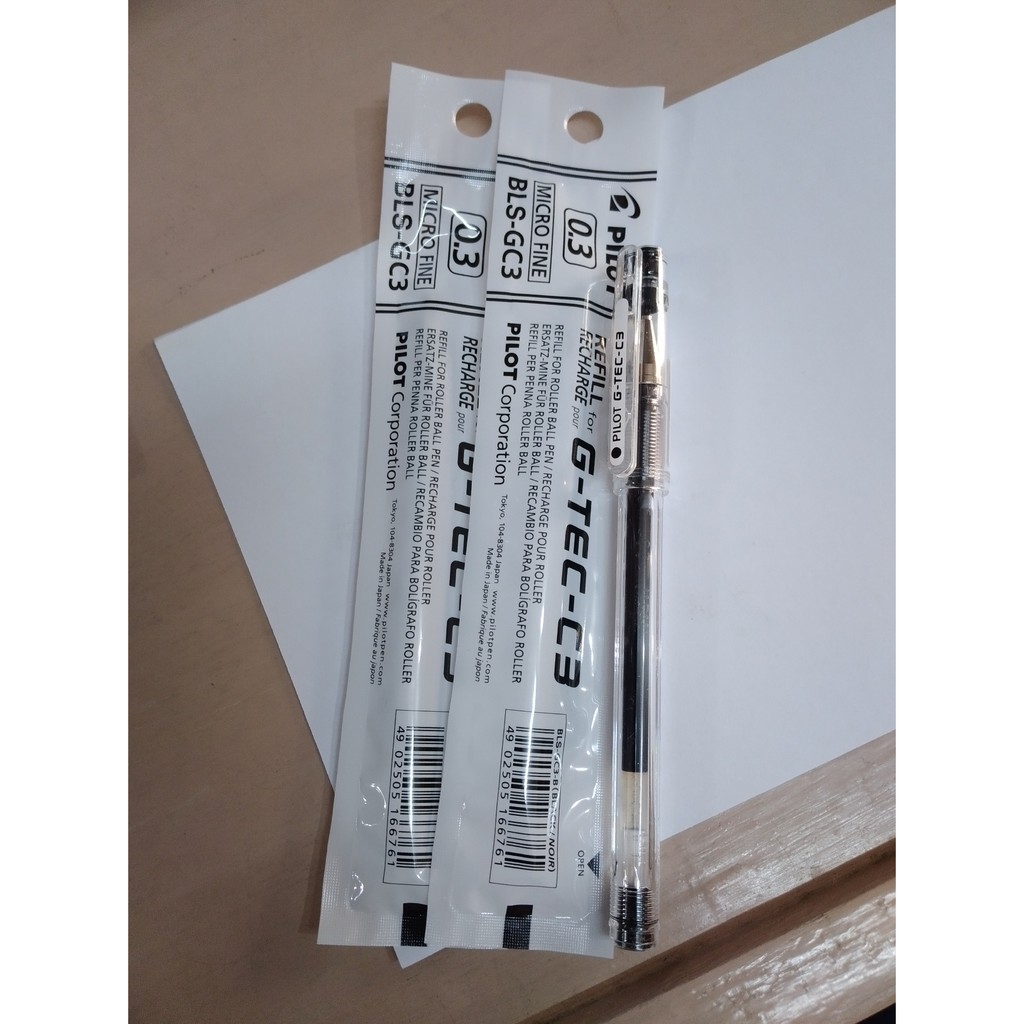 PILOT G TECH .4 AND G TECH .3 color black | Shopee Philippines