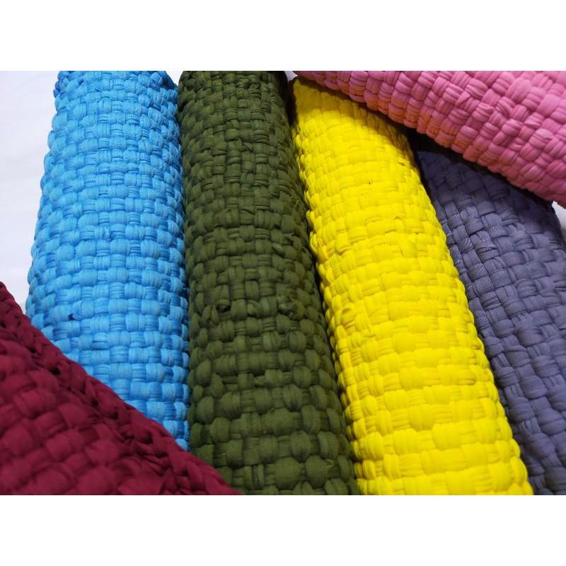 Living ♈Doormat / Basahan Rug Knitted Plain Color | Shopee Philippines