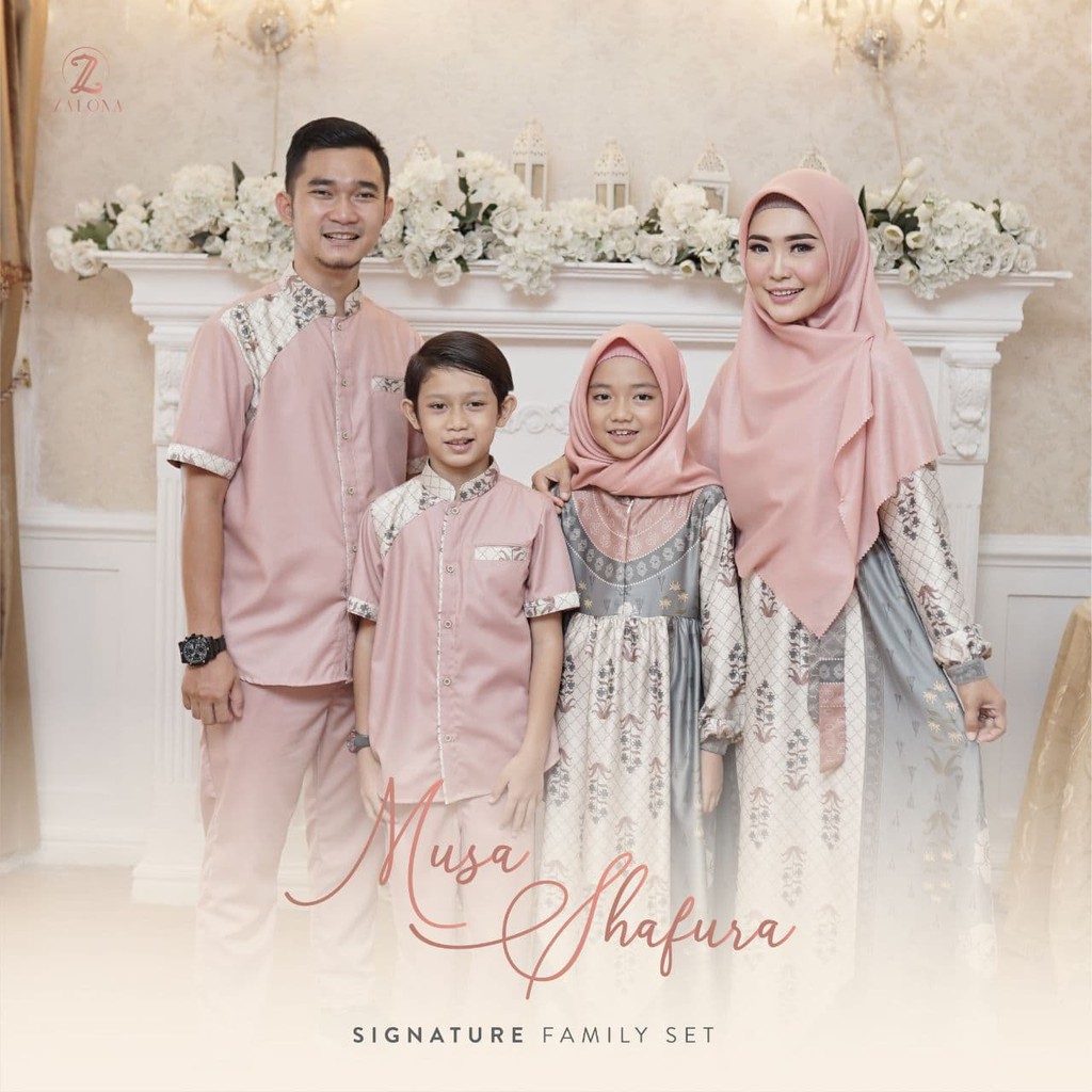 Shafuro MUSA Family Set - Peachy - Original by ZALONA | Shopee Philippines