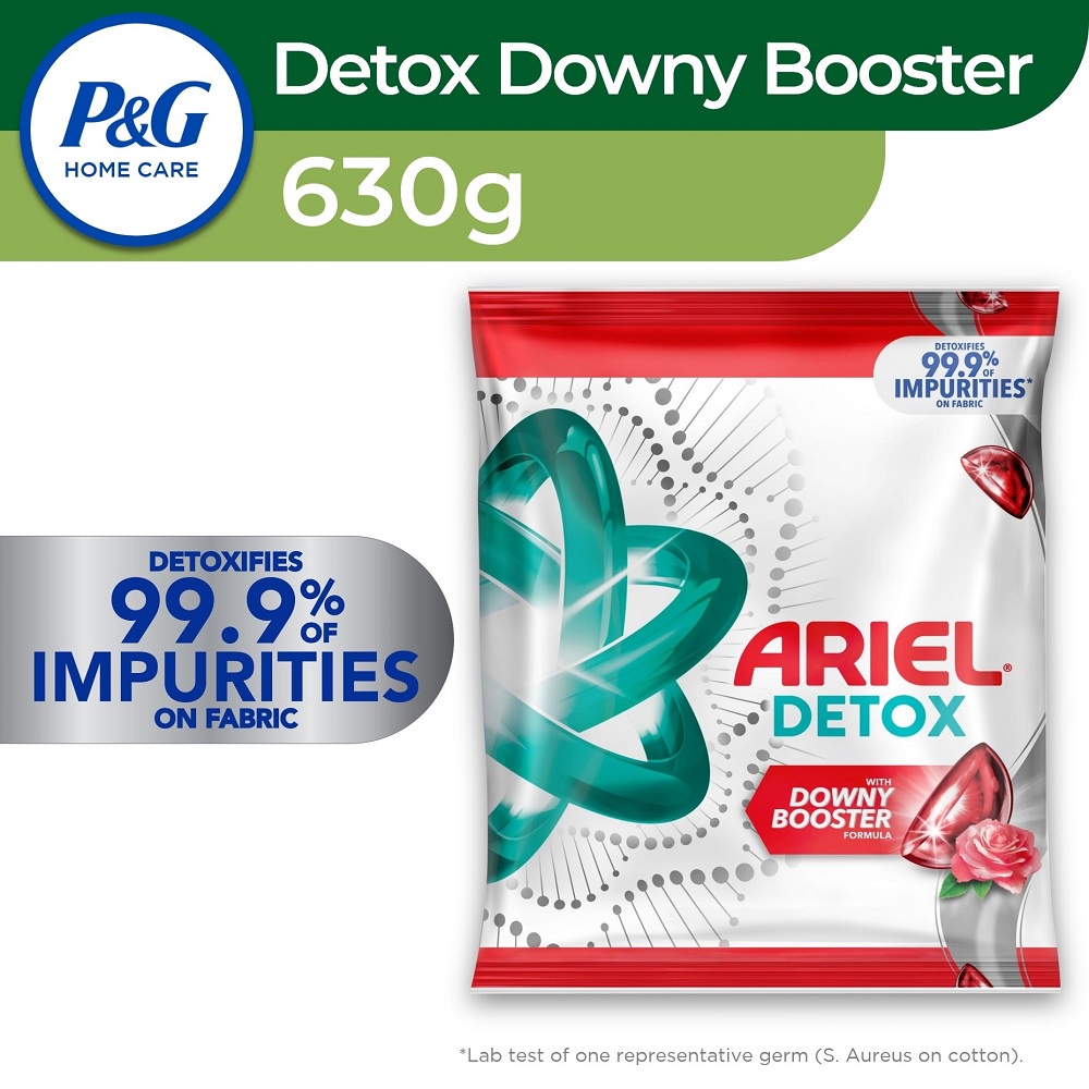 Ariel Detox Powder Detergent with Downy Booster 630g | Shopee Philippines