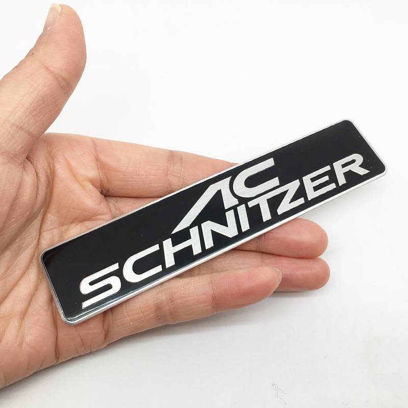 3D Car Styling Aluminum Emblem Stickers For BMW AC Schnitzer E46 E39 ...