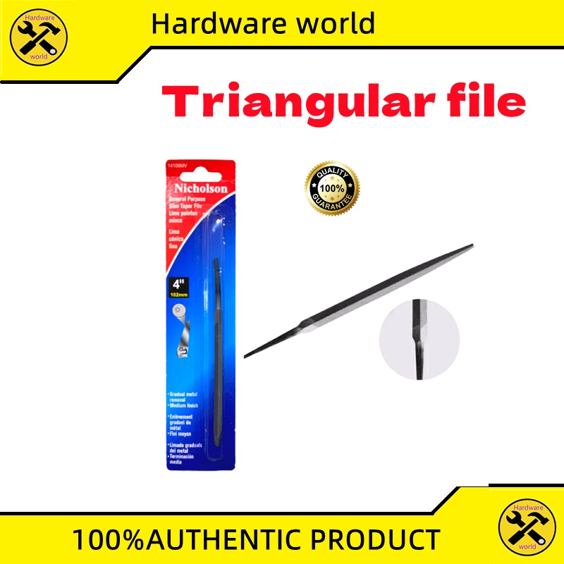 Chainsaw / Powersaw File Slim Taper File Triangle Shape Saw File Kikil ...