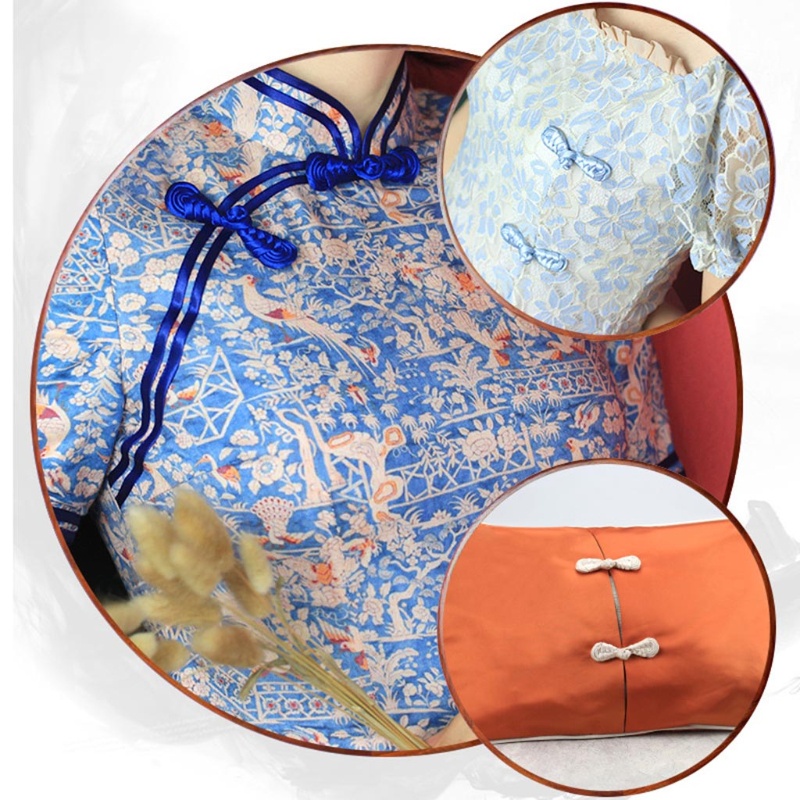 love* Chinese Cheongsam Buttons10 Pairs Solid Pipa Handmade Knots for ...