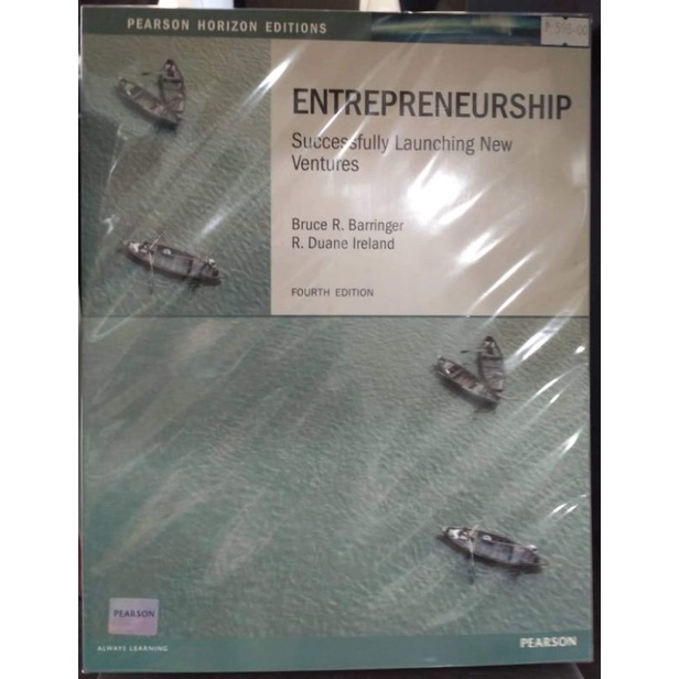 ENTREPRENEURSHIP Successfully Launching New Ventures 4th Ed by Bruce R ...