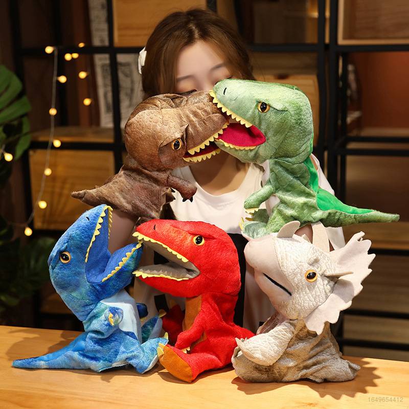Jason Jurassic Dinosaur Plush Hand Puppet Gift For Kids Baby ...