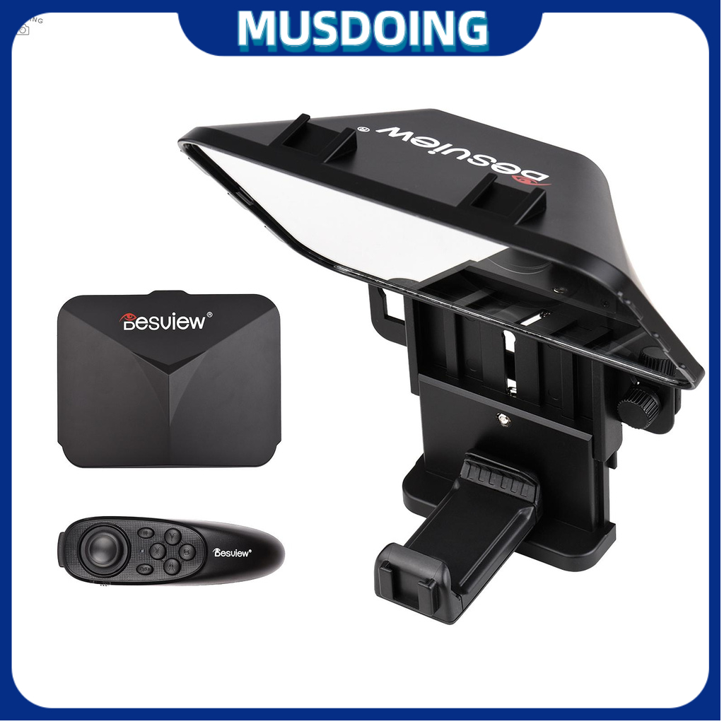ღ Bestview T3 Upgraded Smartphone/Tablet/DSLR Camera Teleprompter ...