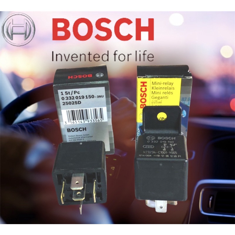 BOSCH Relay (Horn Relay) Limited ONLY Big Drop | Shopee Philippines