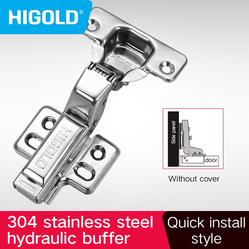 HIGOLD 304 Stainless Steel Cabinet Hinge Quick Release Soft Close Door ...