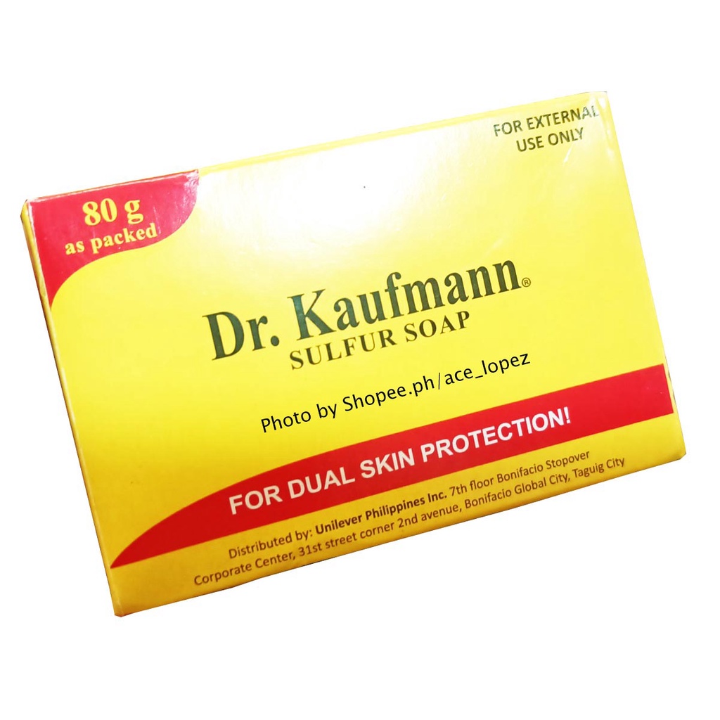 Dr. Kaufmann Sulfur Soap 80g as packed made in the Philippines _ALS2127 ...