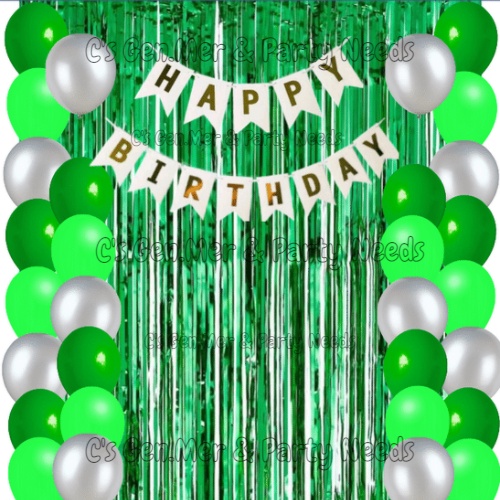 HBD SET - Happy Birthday Package Set - Green Theme | Shopee Philippines