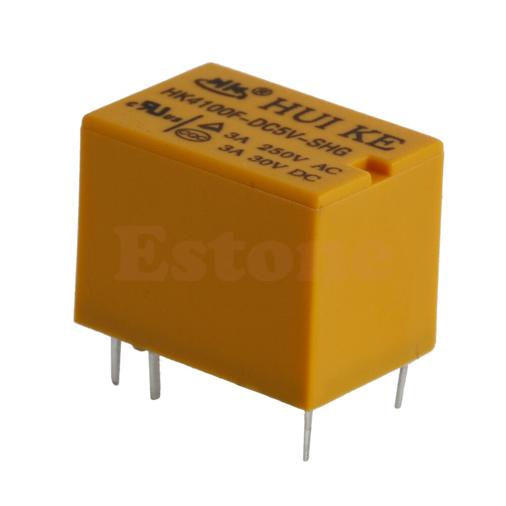JRC-21F 5V HK4100F-DC5V-SHG Volt Power Relay HK4100F-DC12V-SHG 3A 6pin ...