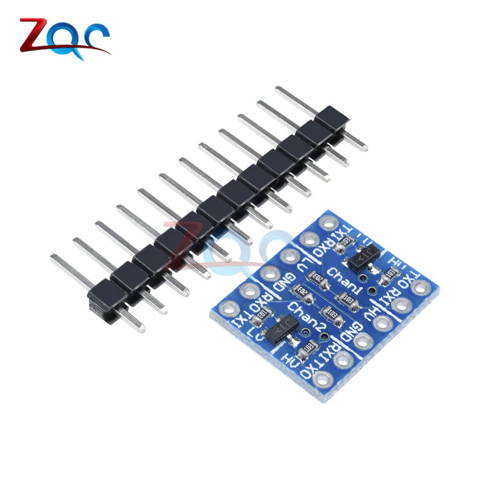 5pcs Two 2 Channel IIC I2C Logic Level Converter Bi-Directional Board ...