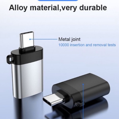 OTG & USB Adapter (M-071) USB to Type-C Mini miniature Content ...