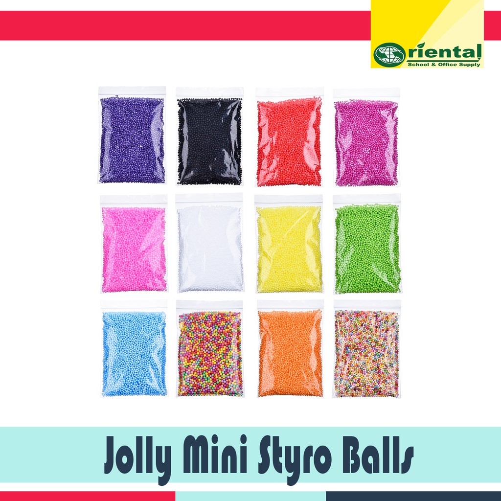 Mini Styro Balls / Beads - White and Colored Styrofoam Ball / Sold per ...