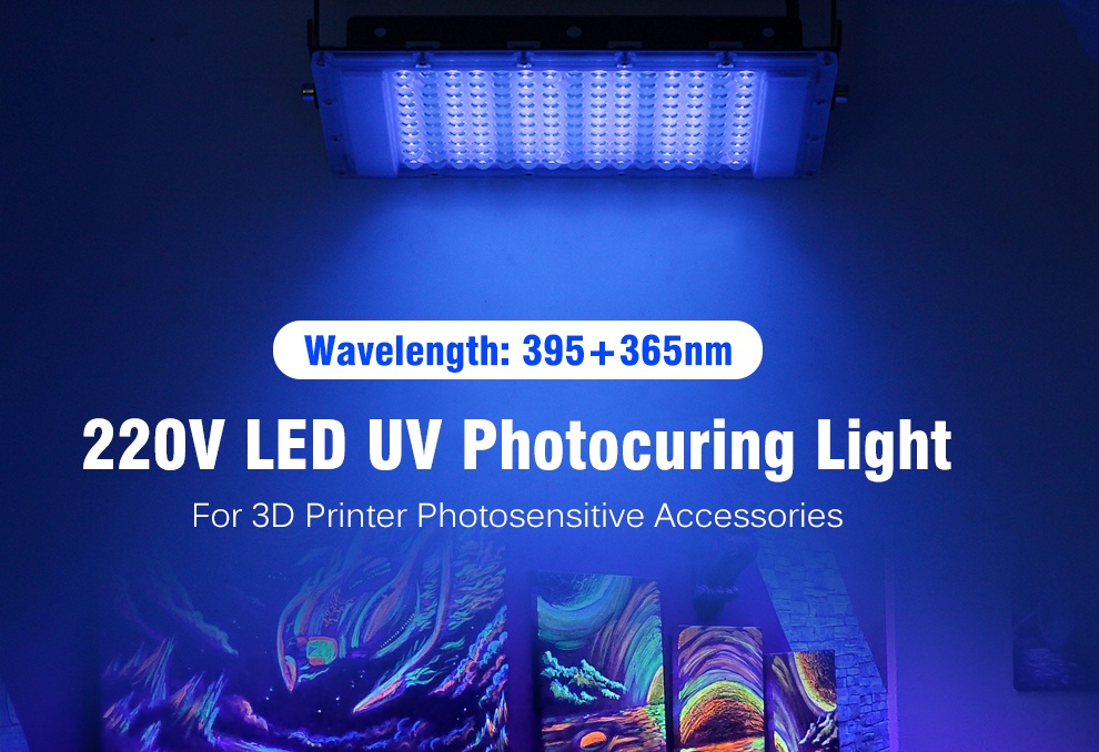 UV Gel Curing Lamp LED UV Light 220V SMD2835 UV Floodlight IP65 ...