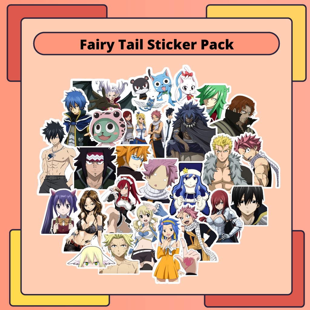 Fairy Tail Sticker Pack | Shopee Philippines