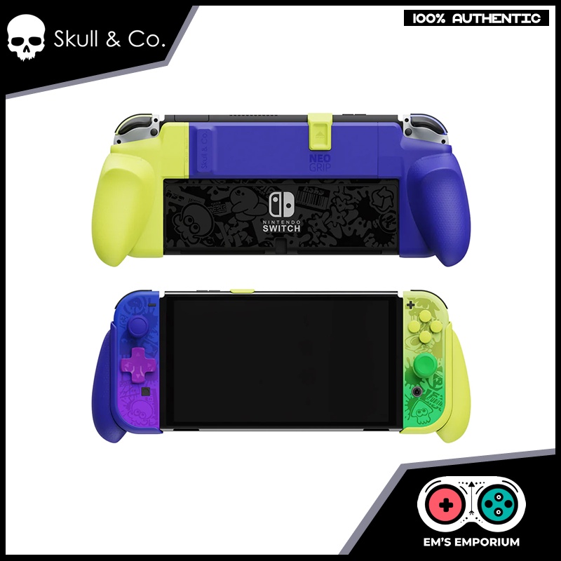 Skull & Co. Splatoon 3 Limited Edition NeoGrip for Nintendo Switch ...