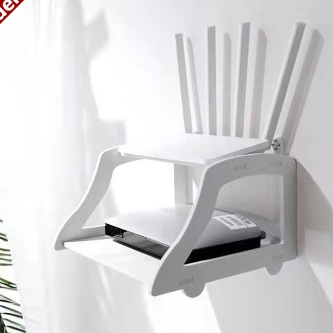 Wall Mounted WiFi Router Shelf/TV Set-Top Storage Box Waterproof ...