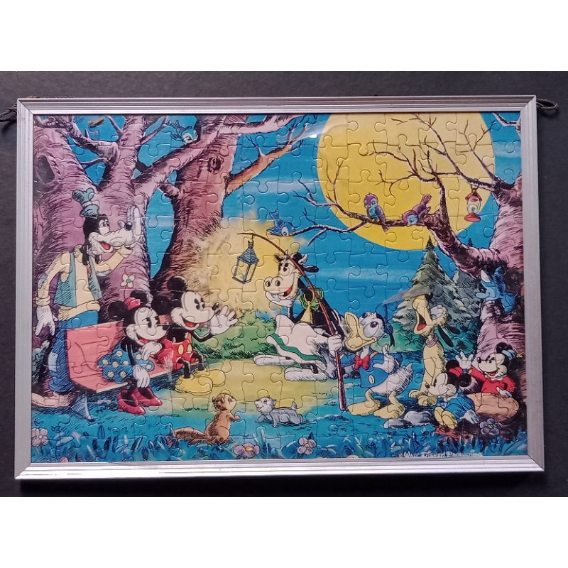 Disney puzzle frame mickey mouse, donald duck etc | Shopee Philippines