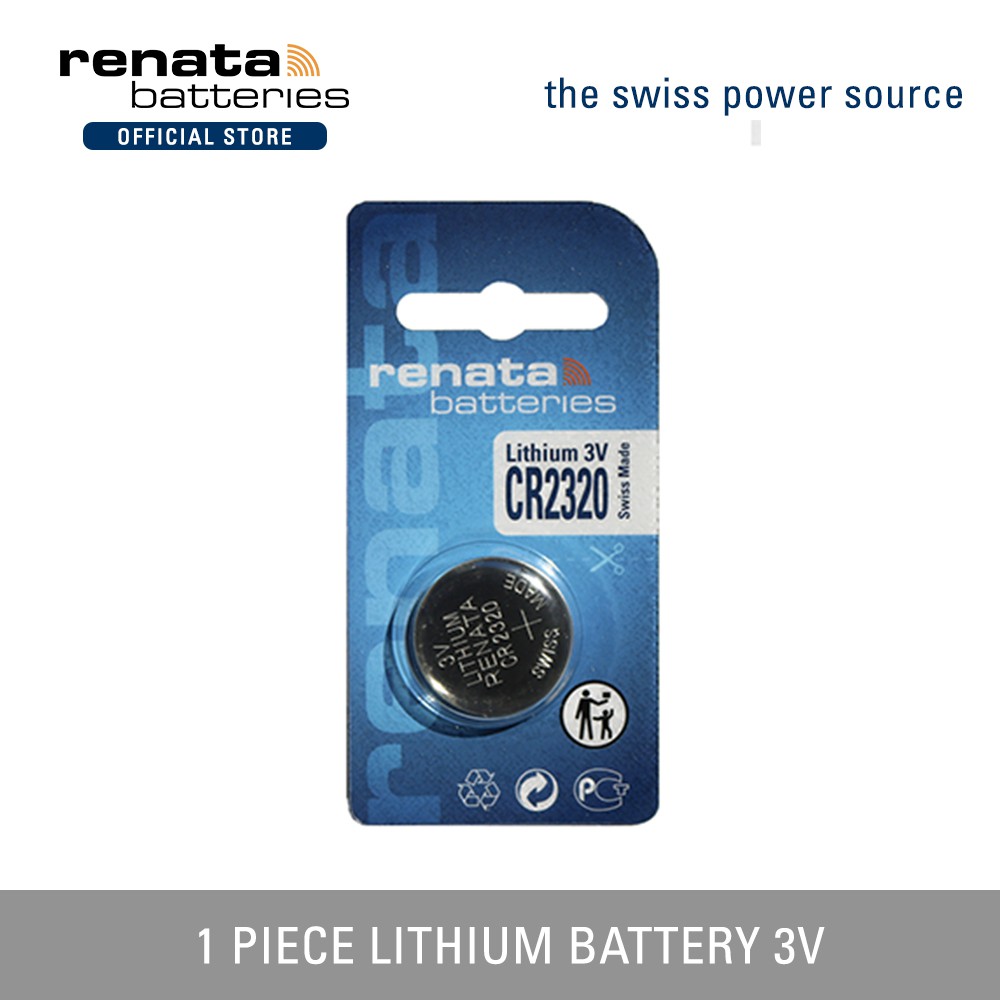 Renata CR2320 Lithium 3V Battery | Shopee Philippines