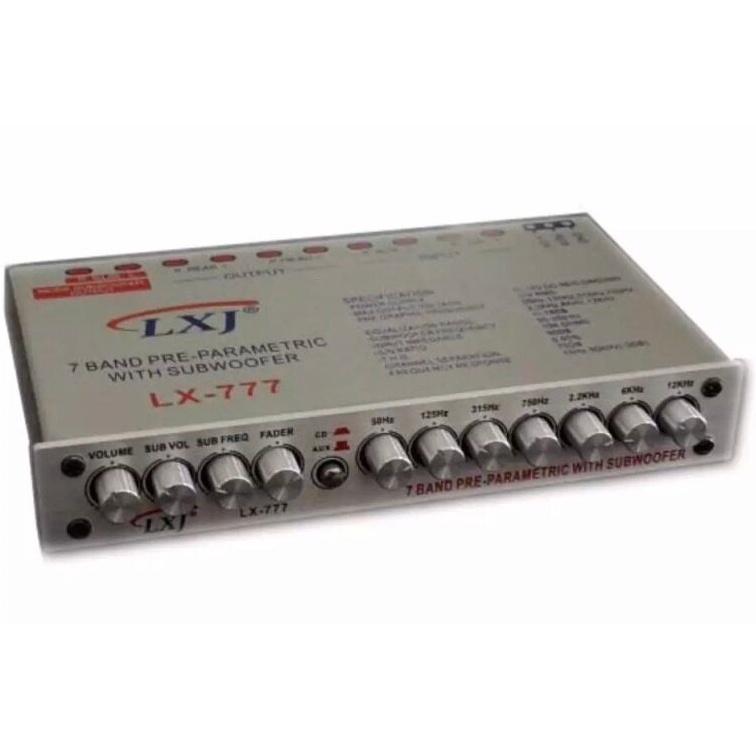 7 flat preamp, separate sub-bass, tight mid, clear, adjust the hand ...