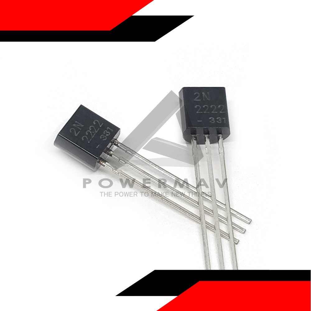 2pcs original 2n2222 Transistor 2N2222a Copper pins NPN MPS F2222A ...
