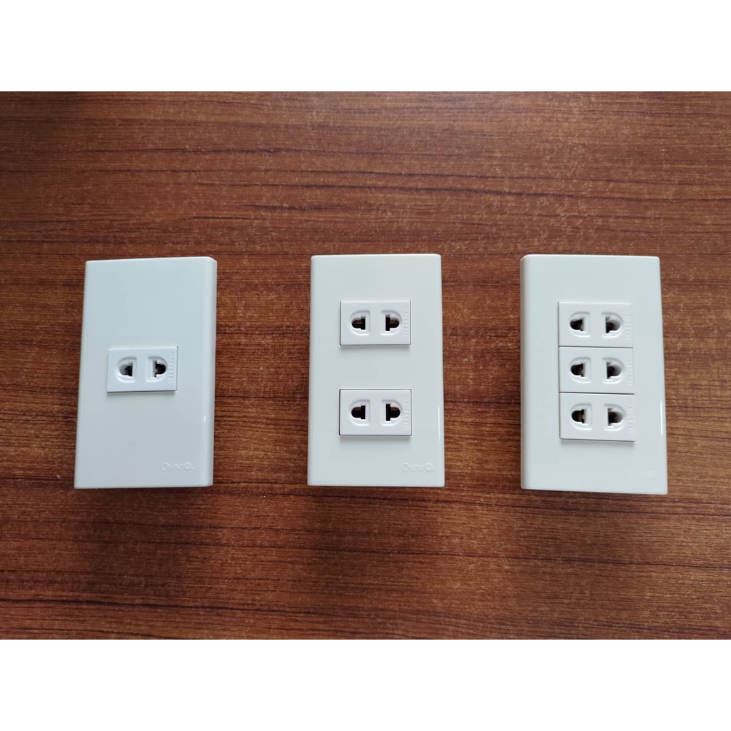 **VAT REG OMNI 1 2 3 GANG OUTLET SET | UNIVERSAL OUTLET 16A 250V | WIDE ...