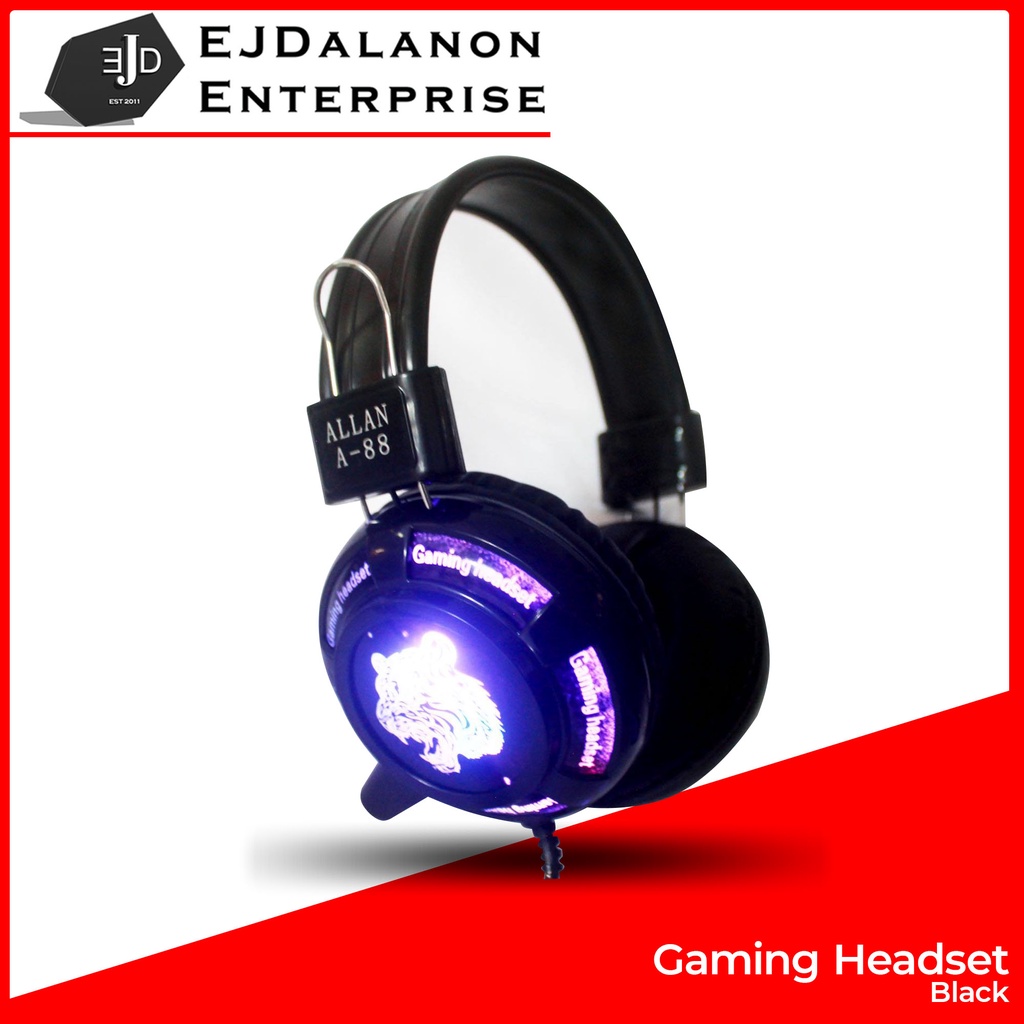 Allan Gaming LED Headset Deep Base A-99 / Headphone Head Phone Pisonet ...
