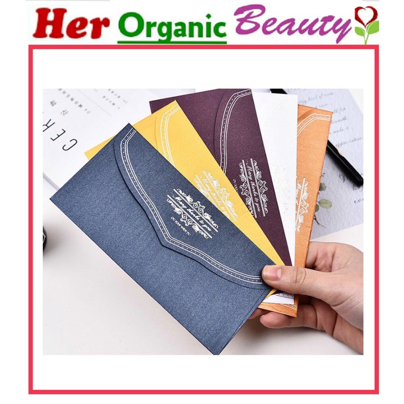 (5 Sets) 165 x 85 mm Elegant Envelopes & Paper Set for Birthdays ...