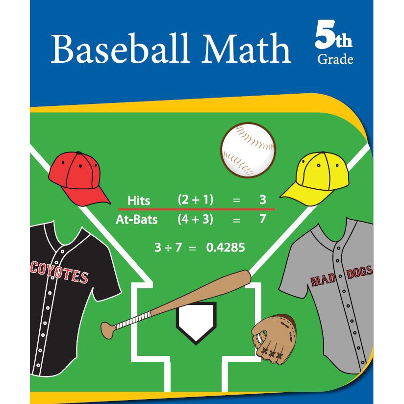 Grade 5 Math Worksheets/Workbook: Baseball Math | Shopee Philippines