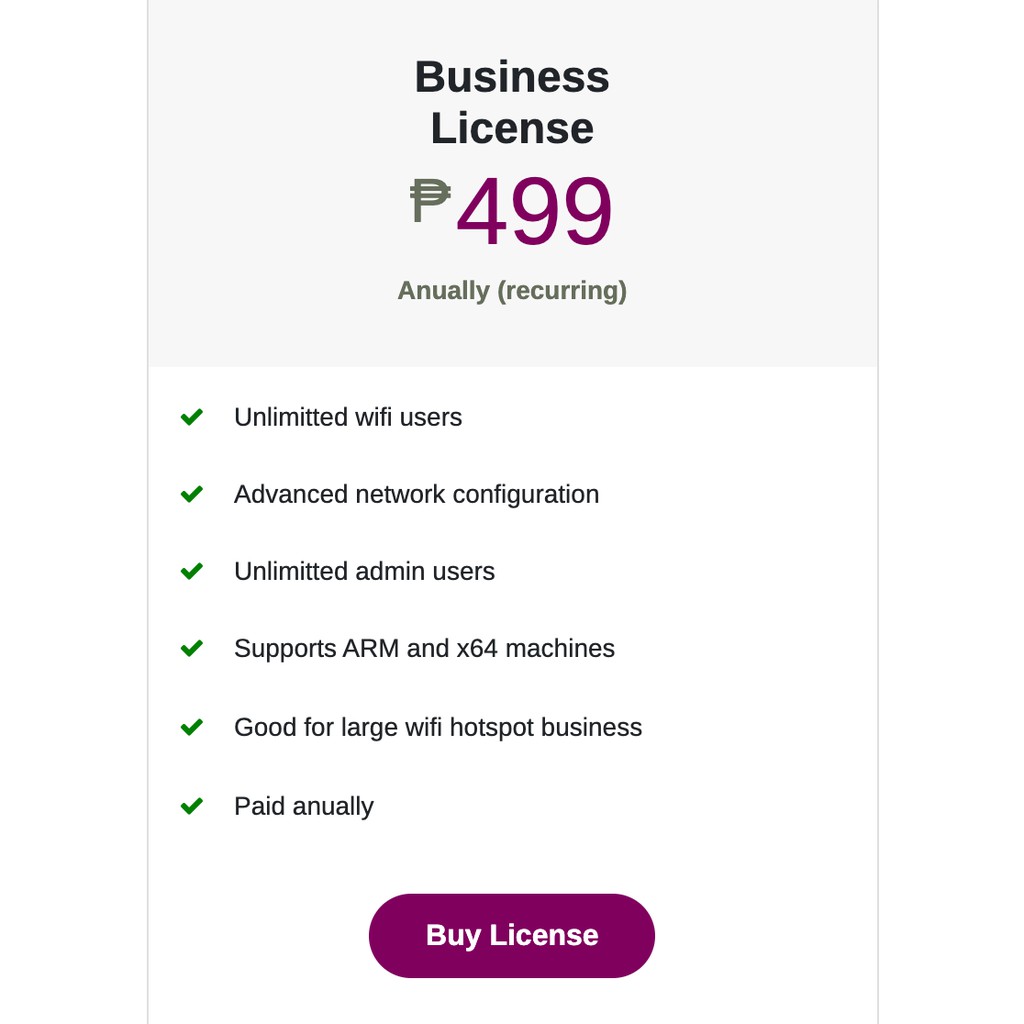 ADOPISOFT | Piso Wifi License (Business - Recurring) | Shopee Philippines