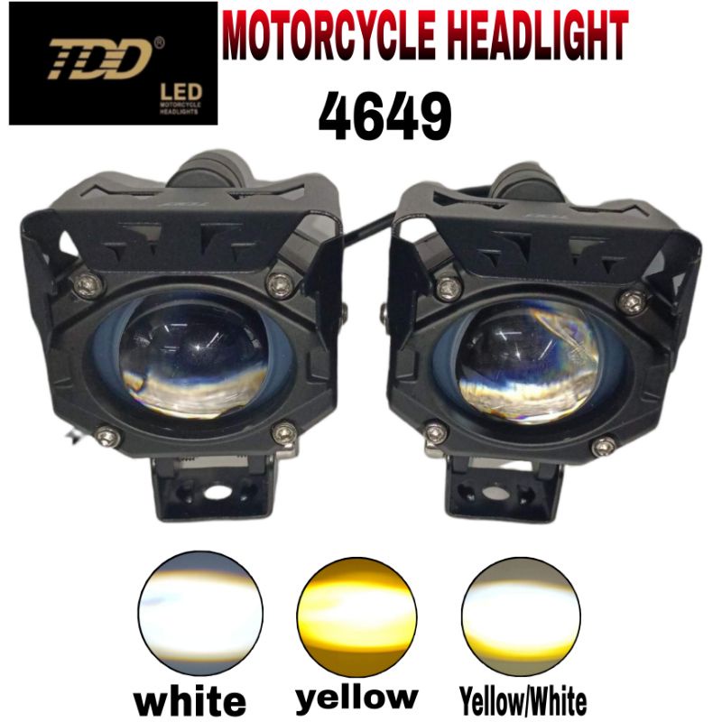 TDD MOTORCYCLE HEADLIGHT W/FAN (4649) | Shopee Philippines