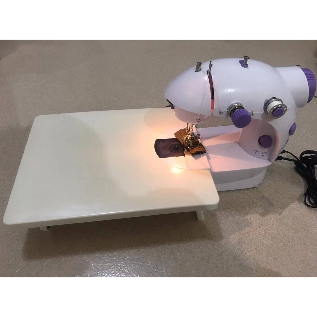 Mini Portable 2-Speed Sewing Machine with Expansion Board | Shopee ...
