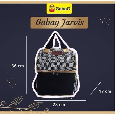Gabag Jarvis Backpack / Cooler Bag Jarvis Backpack Gabag | Shopee ...