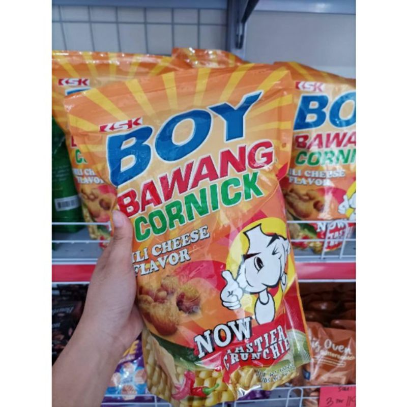 Boy Bawang Cornick (Chili Cheese Flavor) 500g | Shopee Philippines