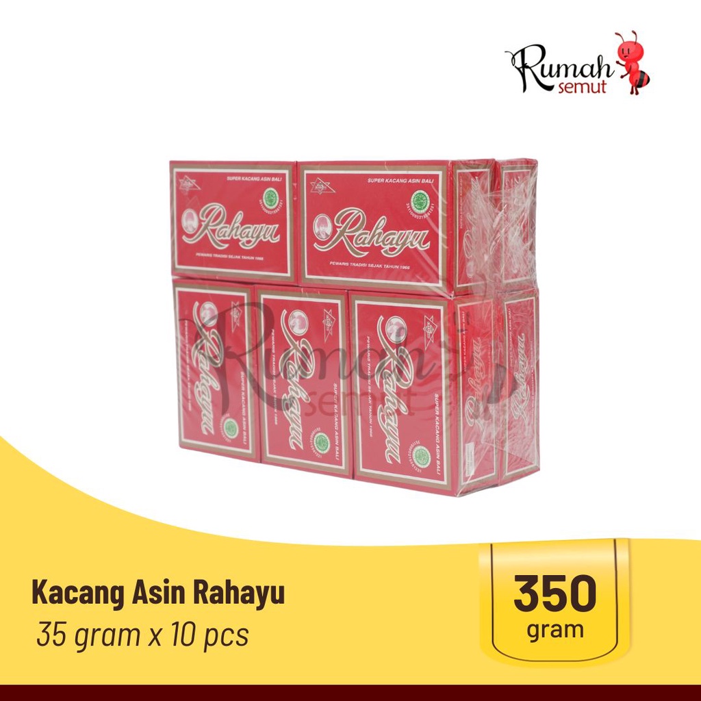 Original Rahayu Salted Beans By Typical Bali 35gr x 10pcs | Shopee ...