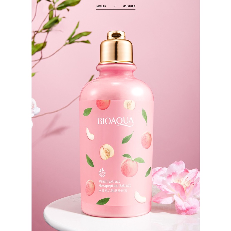 Original Bioaqua Lotion Peach Extract 250g | Shopee Philippines