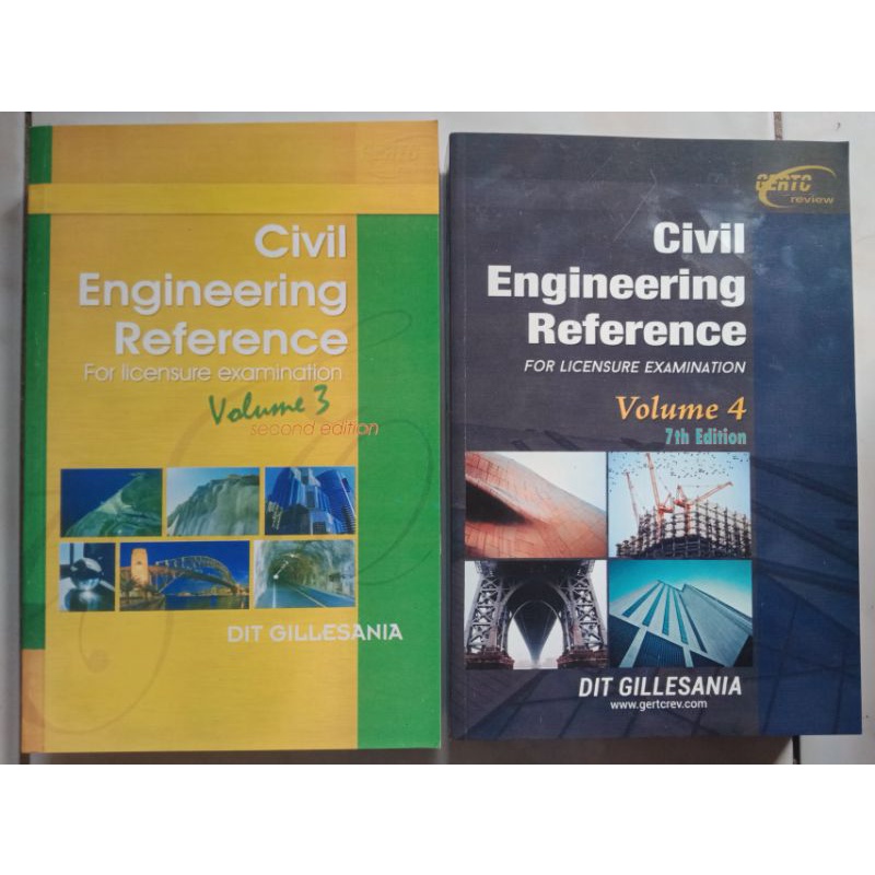 CIVIL ENGINEERING REFERENCE Vol.3& CIVIL ENGINEERING REFERENCE Vol.4 ...