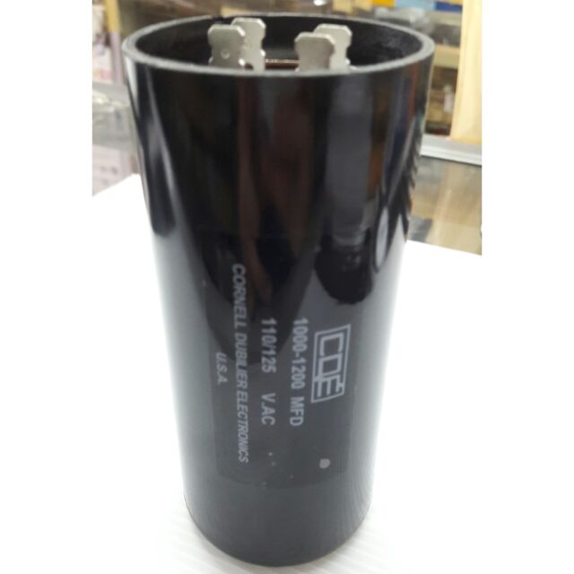 1000-1200 mfd 110-125VAC U.S STARTING CAPACITOR | Shopee Philippines