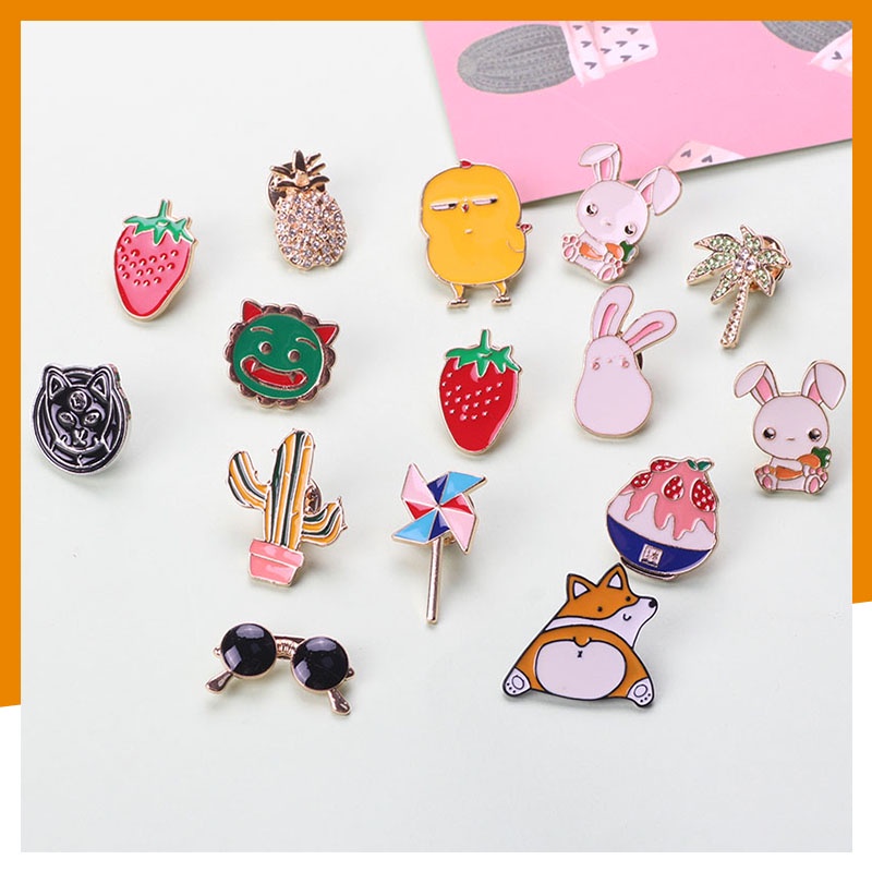 Diversity Random Badges Cute Personalized Badge Fashion Pins ...