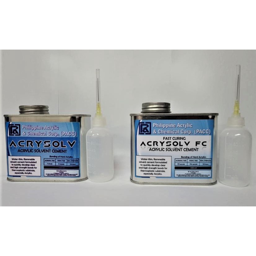 Acrysolv Acrylic Solvent Cement Glue | Shopee Philippines