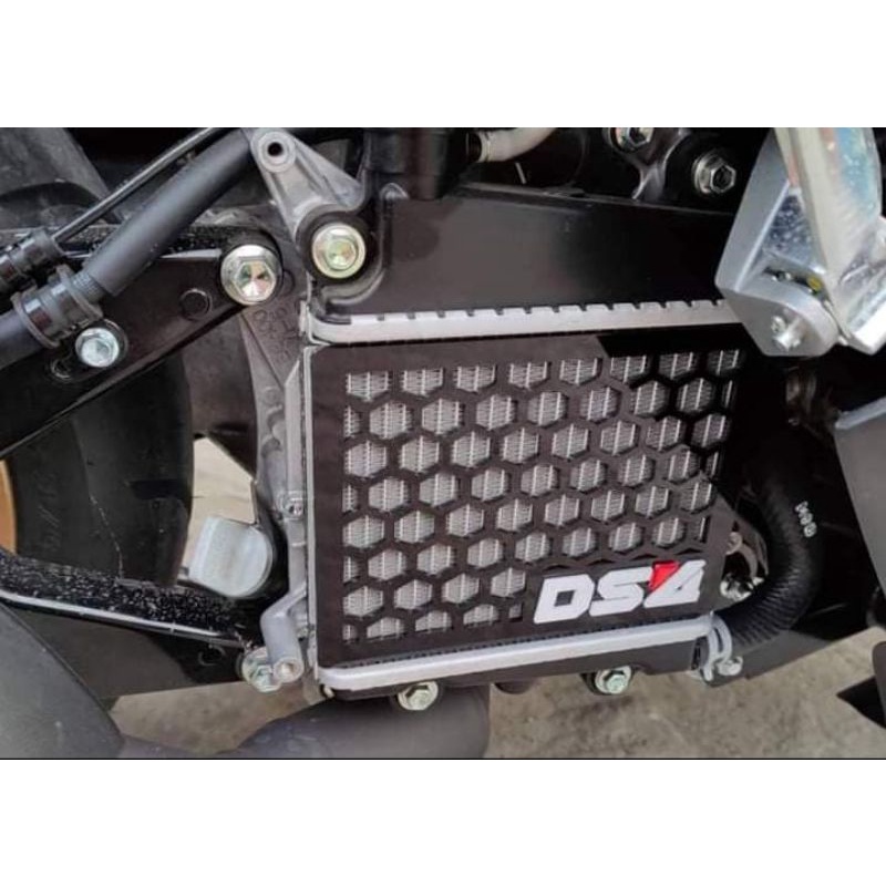 DS4 RADIATOR COVER FOR NMAX 155 V1 / V2 WITH STRONG 3MM ADHESIVE TAPE ...