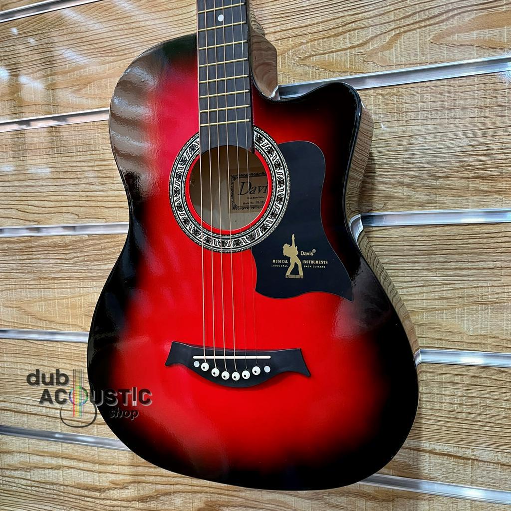 Davis JG38C-EQ Electric Acoustic Guitar + 8 FREEBIES! | Shopee Philippines
