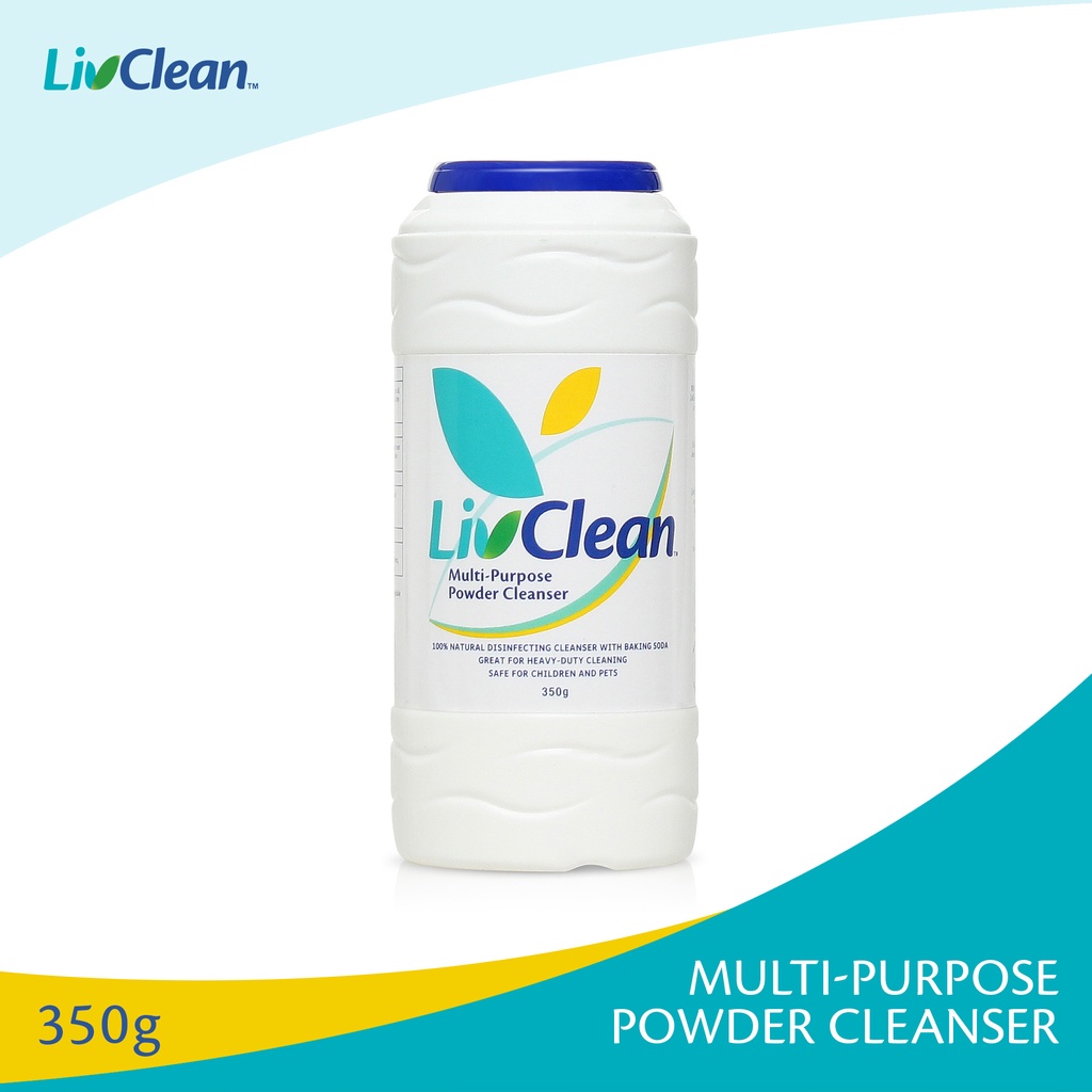 LivClean Multi-Purpose Powder Cleanser 350grams | Shopee Philippines