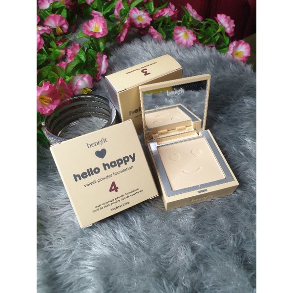 BENEFIT HELLO HAPPY VELVET POWDER Foundation | Shopee Philippines