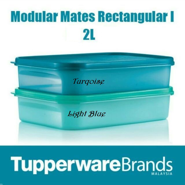 MM Rect 1 2L Modular Mates Rectangular 1 2 Liter Tupperware | Shopee ...