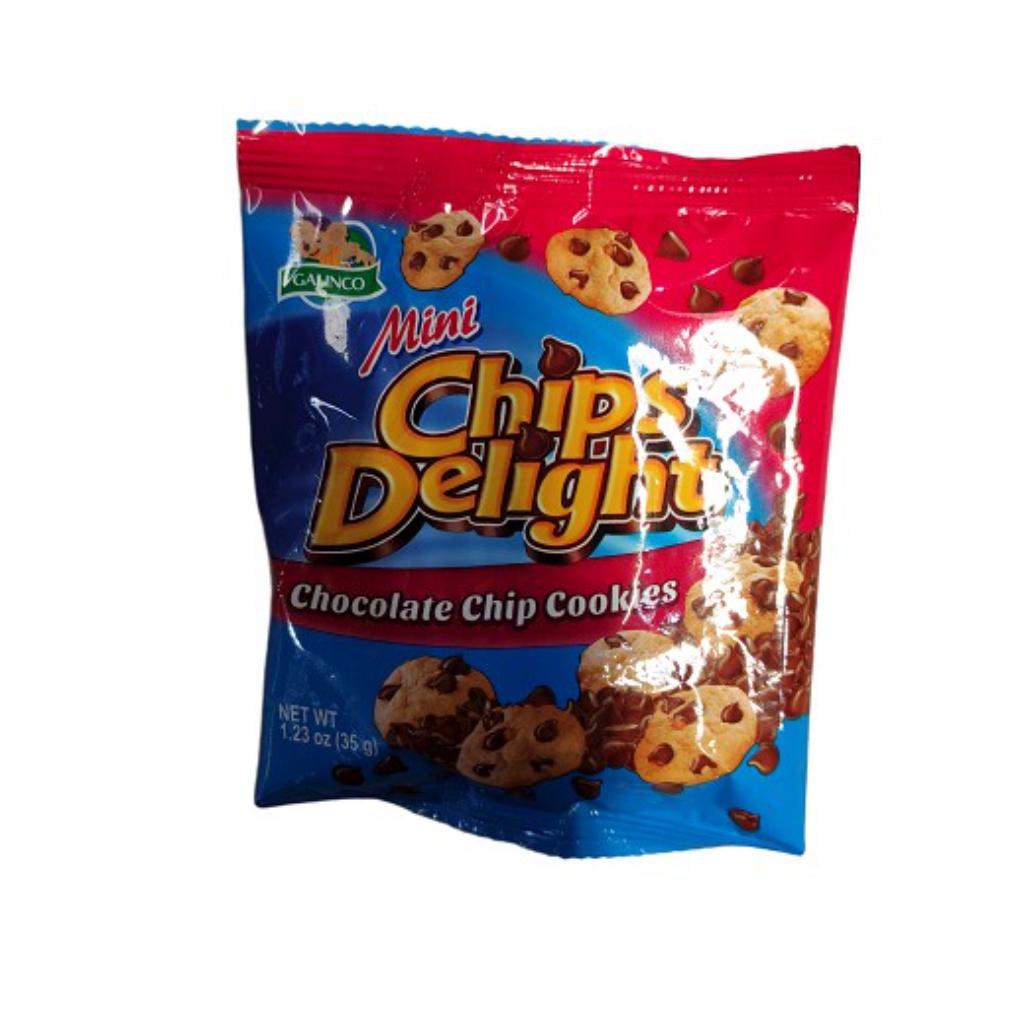 Chips Delight Chocolate Chip Mini 35g x 6 | Shopee Philippines